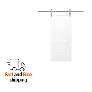MMI DOOR 32 in. x 80 in. Birkdale Primed Solid Core Composite Assembly ...