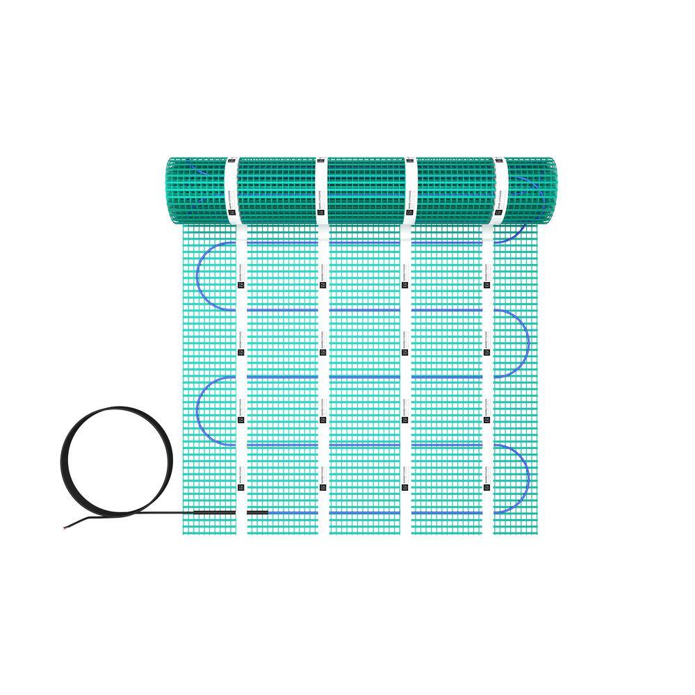 WarmlyYours TempZone 12 Ft X 24 In 120 Volt Radiant Floor Heating Mat warmlyyours-tempzone-12-ft-x-24-in-120-volt-radiant-floor-heating-mat