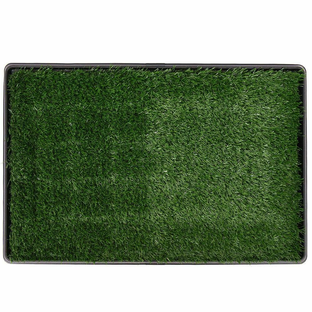 FORCLOVER Utility Puppy Pet Potty Train Pee Dog Grass Pad HYP-7371 ...