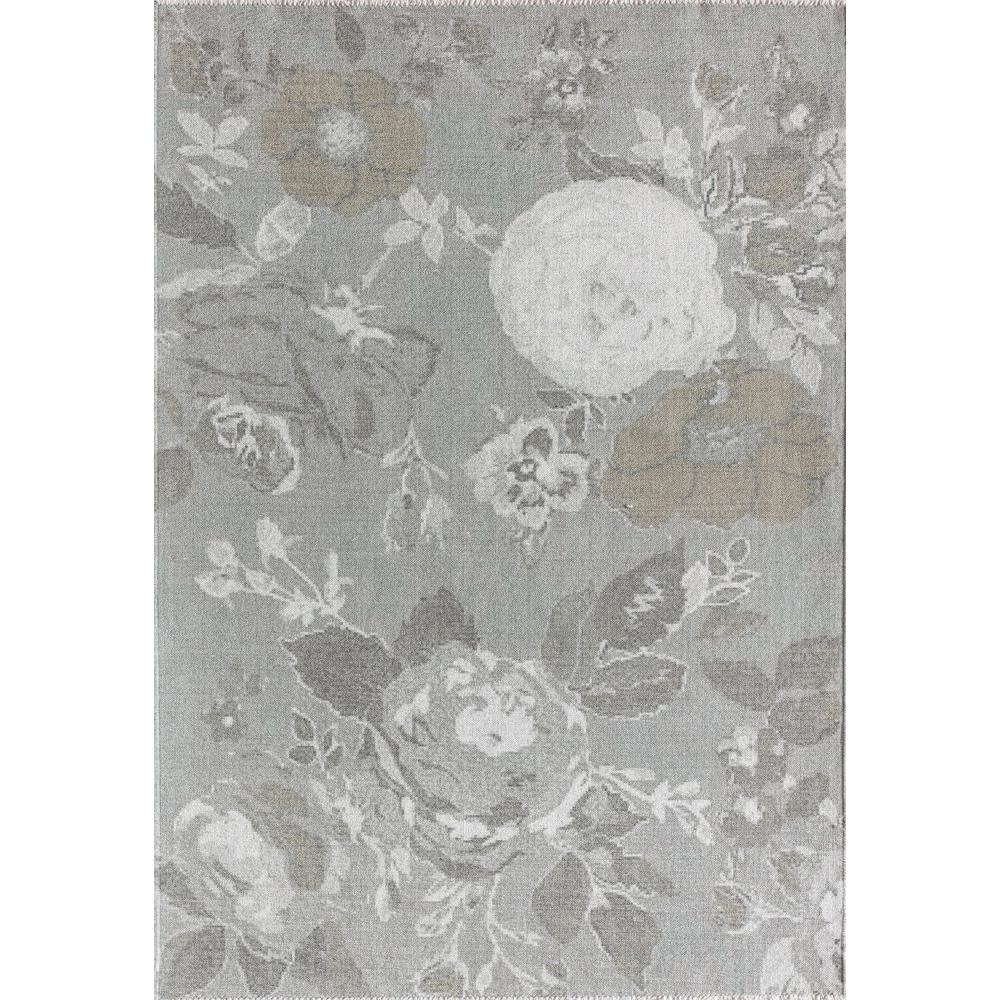 Isaac Mizrahi Eloise Fair Florals 5'3"x7'0" Contemporary Area Rug ...
