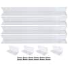 Ekena Millwork Shutter-Brackets for 34 in. Shutters, Clear ...