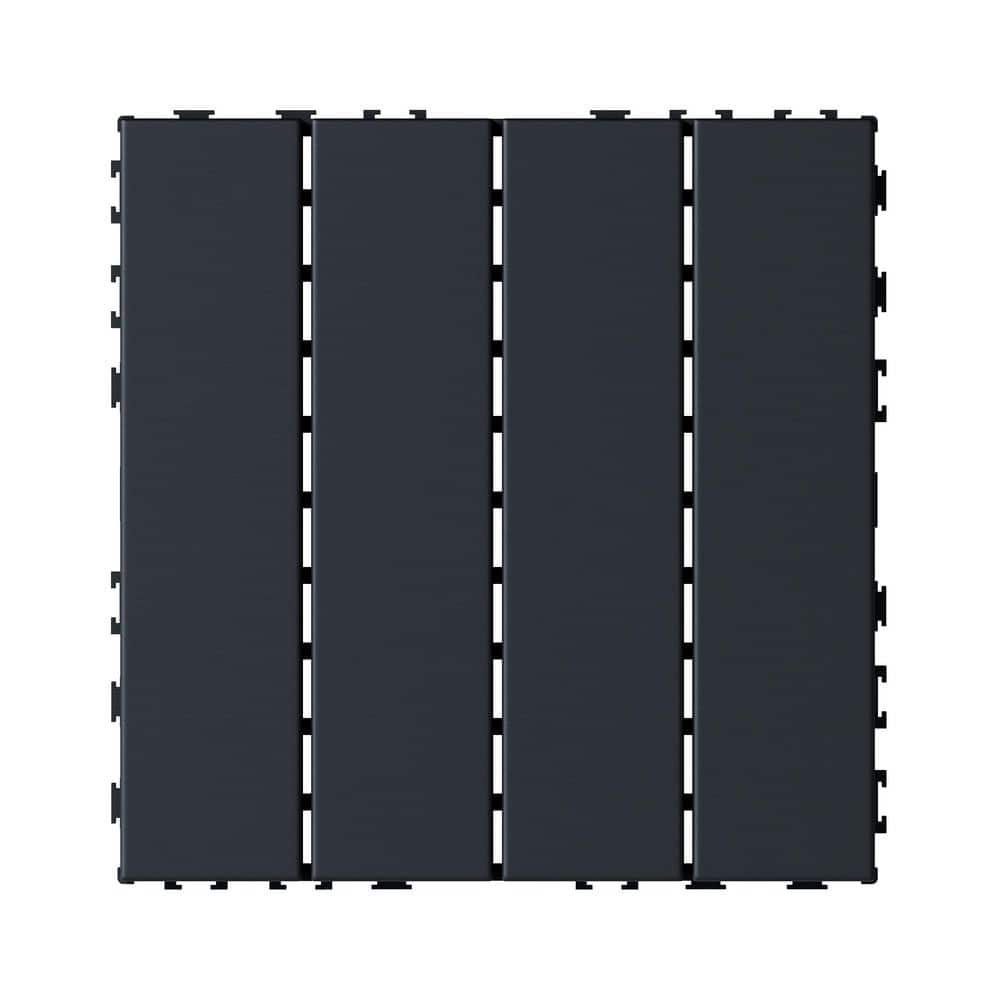 Have a question about DENISLAWN 12 in. x 12 in. Plastic Interlocking Deck Tiles, Waterproof 4 ...