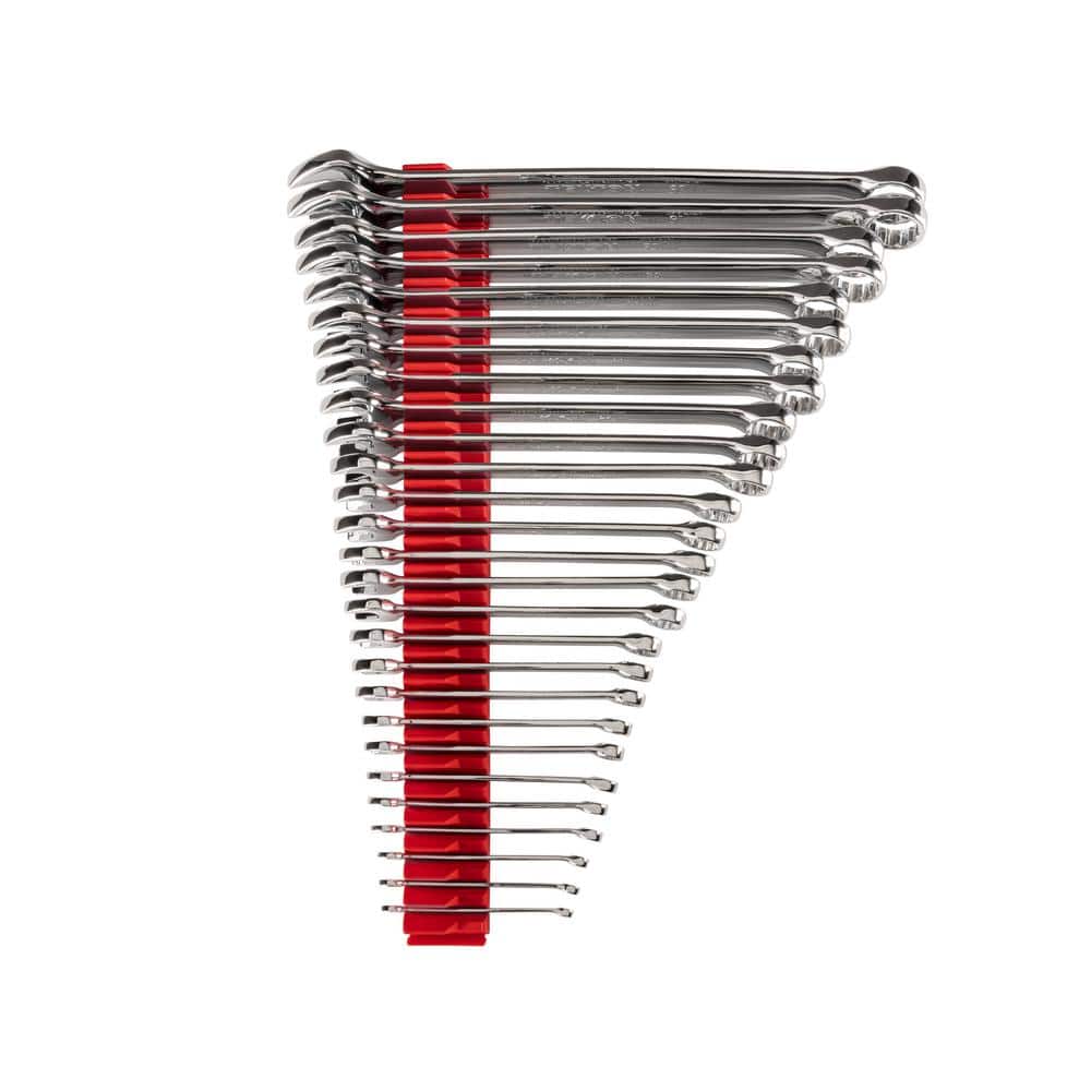TEKTON 6 mm to 32 mm Combination Wrench Set with Modular Slotted ...