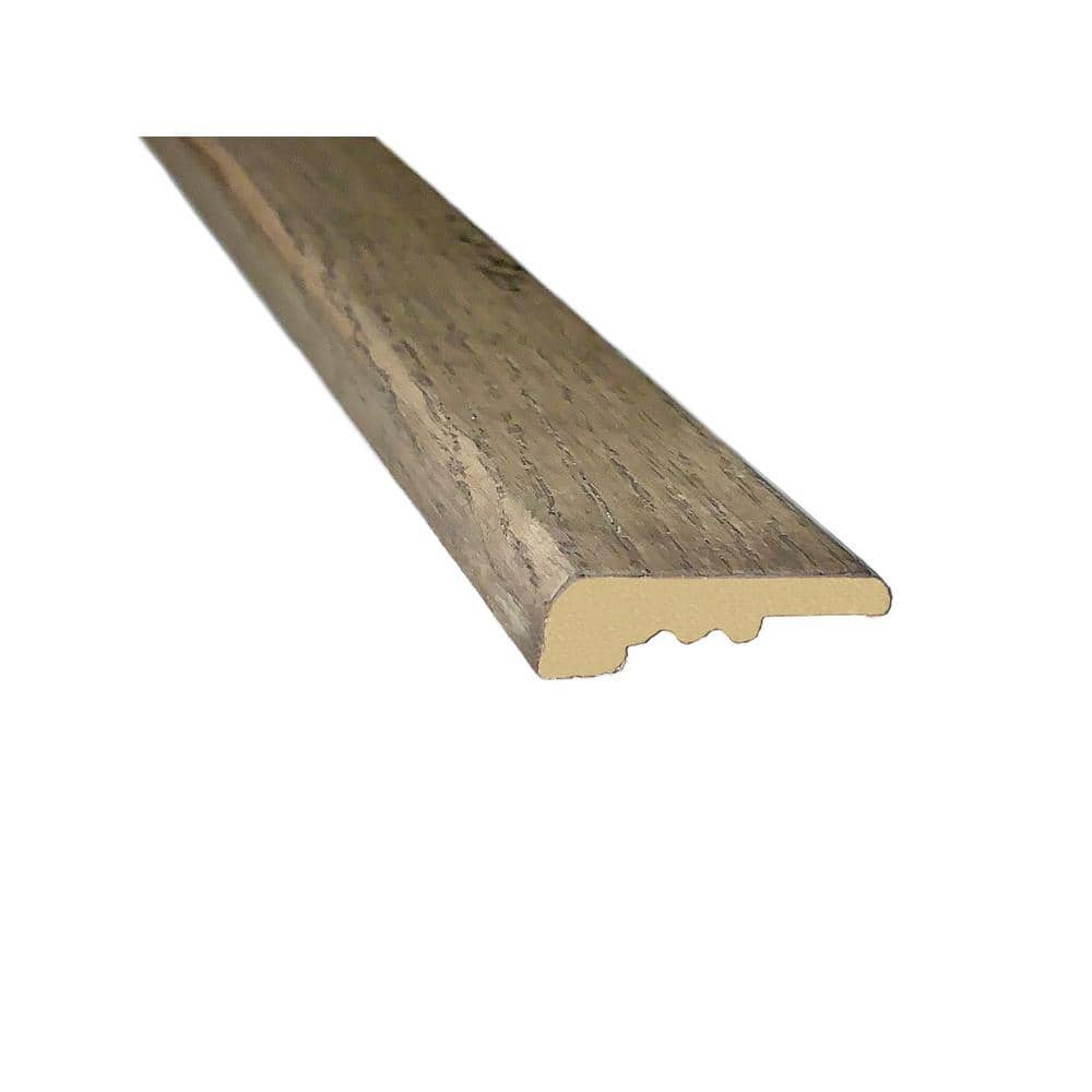 ACQUA FLOORS Oak Parker 1-7/16 in. W x 94 in. L Water Resistant Square ...