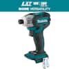 Makita 18V LXT Lithium-Ion 1/4 in. Oil-Impulse Brushless Cordless 3 ...
