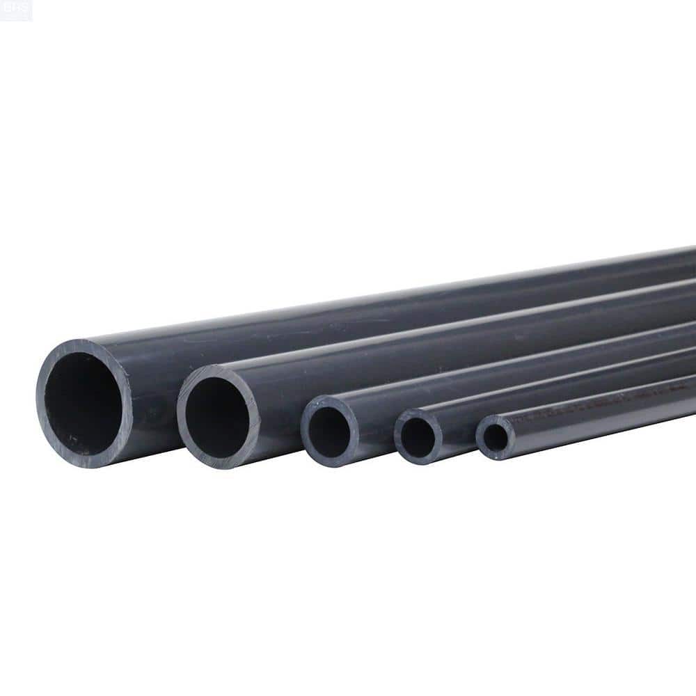 VENTRAL 1 in. x 1 ft. Industrial Grade Schedule 80 PVC Pressure Pipe ...