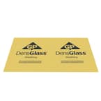 DensGlass 5/8 in. x 4 ft. x 8 ft. Exterior Wall Sheathing 008553 - The ...