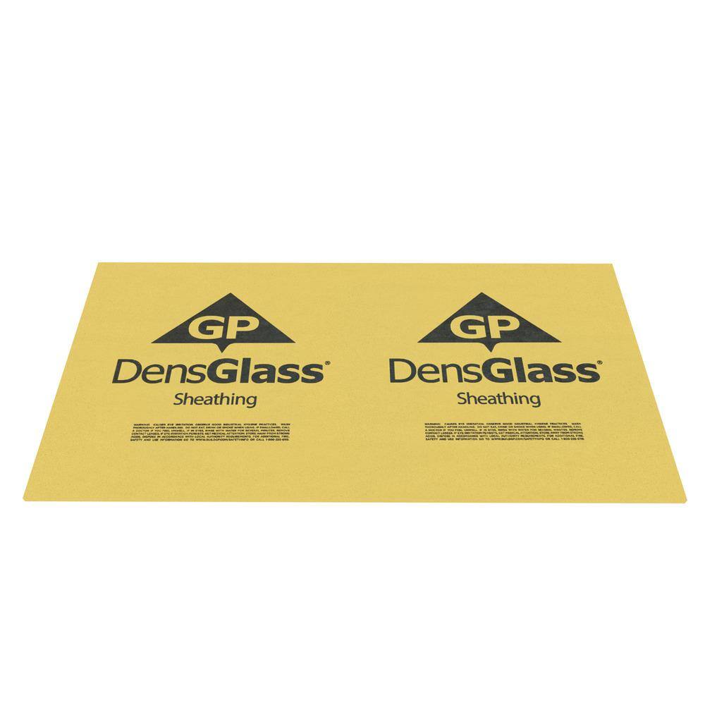 ToughRock DensGlass 1 2 In X 4 Ft X 8 Ft Exterior Wall Sheathing