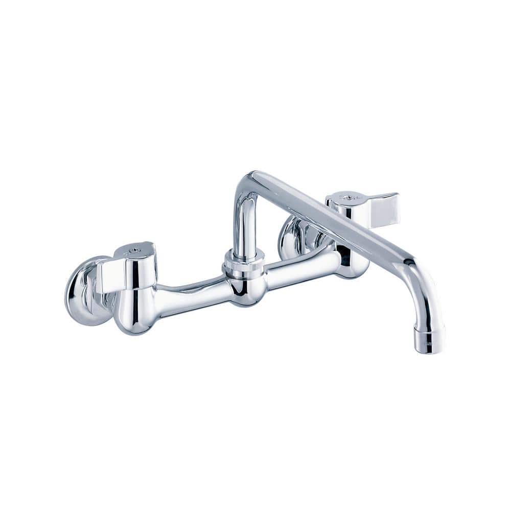 Gerber Gerber Classics 2-Handle Wall Mount Standard Kitchen Faucet in ...