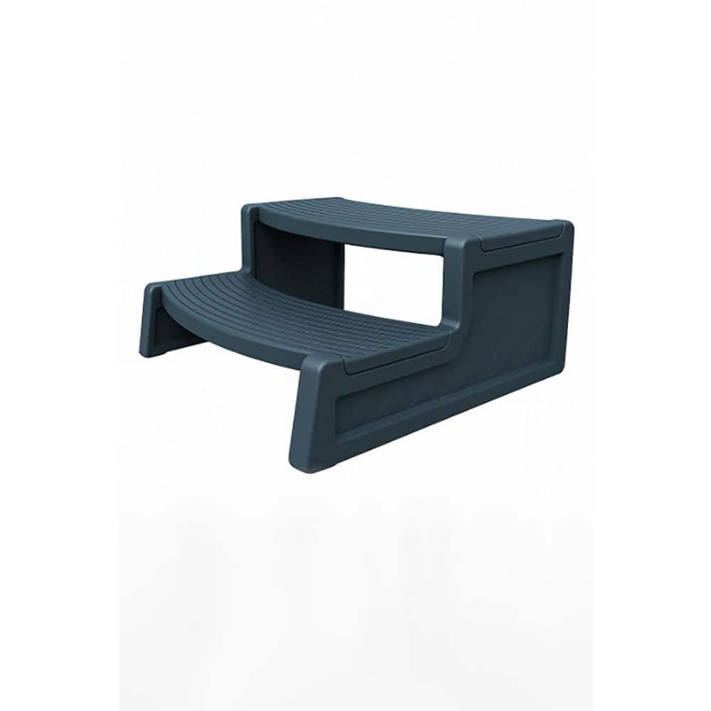 Confer Plastics Handi-Step 300 lbs. Spa (Hot Tub) Step Dark Grey HS2DG ...