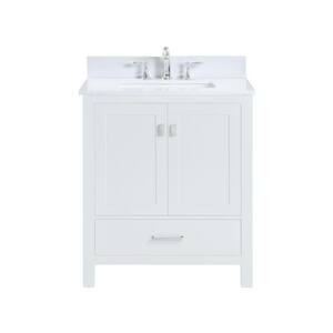 Hooseng Affergato 24 in. W x 17.8 in. D x 33.6 in. H Bathroom Vanity in ...