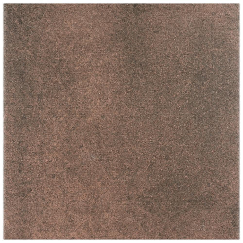 Merola Tile Matter Red 6 in. x 6 in. Porcelain Floor and Wall Tile (6.5 ...