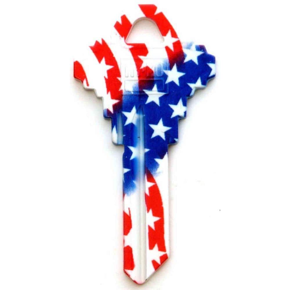 HY-KO Blank Schlage Flag Key 16010SC1FLAG - The Home Depot