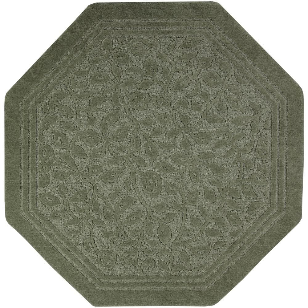 Mohawk Home Wellington 6 ft. x 6 ft. Nylon Machine Washable Octagon ...