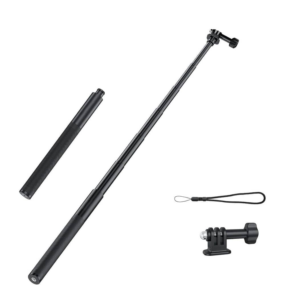 OBJLGEV 131cm Extension Selfie Stick for Action Cameras GoPro Insta360 ...