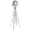 Karl home 8 ft. Tall Windmill Ornamental Wind Wheel 440172847889 - The ...