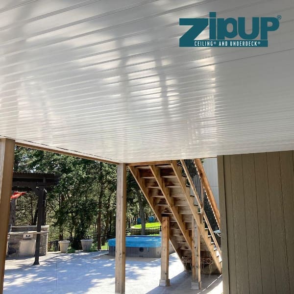 Under Deck Roofing Panels Trex RainEscape Alternative: Dry Deck