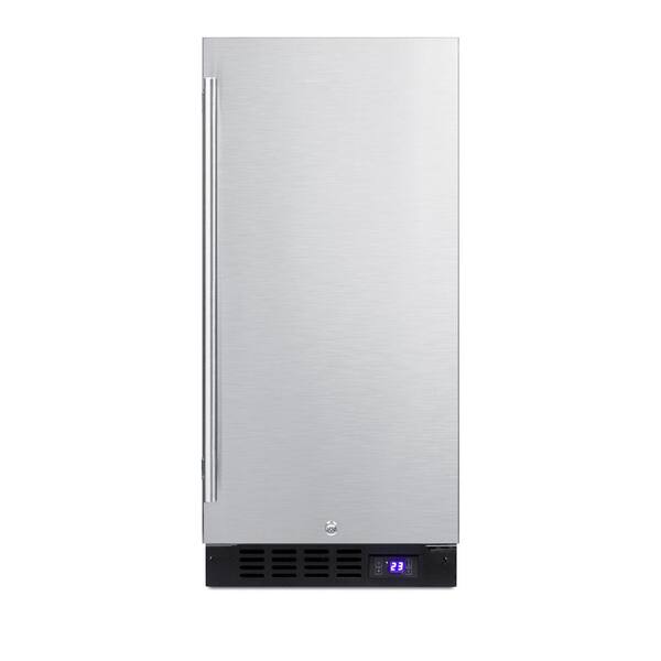 Summit Appliance 2.45 cu. ft. Upright Commercial Freezer in Stainless ...