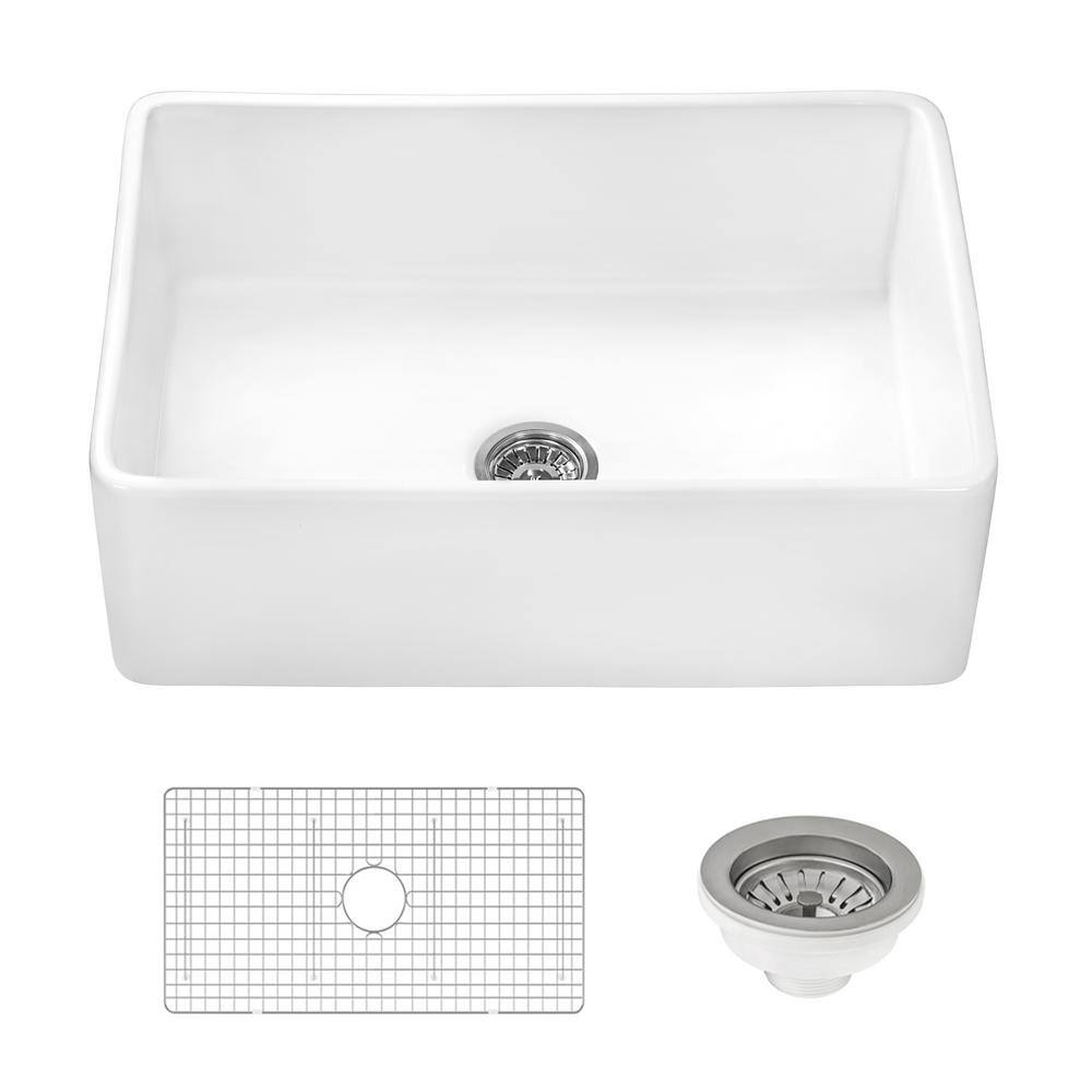 Have A Question About Ruvati Farmhouse Apron Front Fireclay 33 In X 20