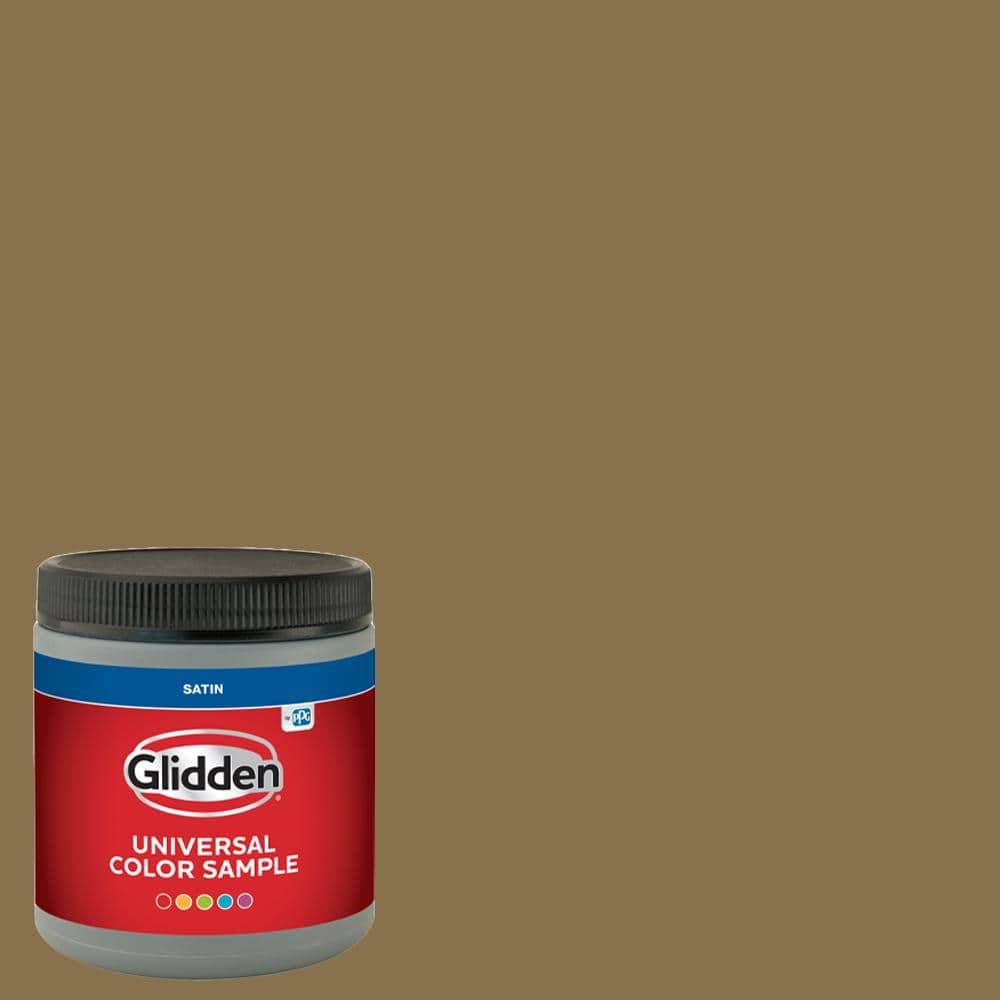 Glidden 8 oz. PPG1100-7 Paddle Wheel Satin Interior Paint Sample ...