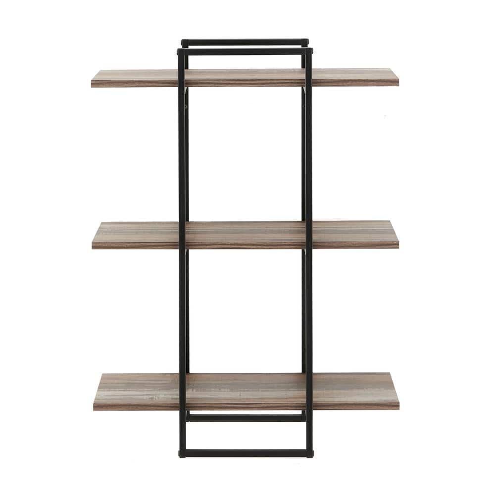 DANYA B Antigua Crossed Double Rectangle Shelf Unit GH21201 - The Home ...