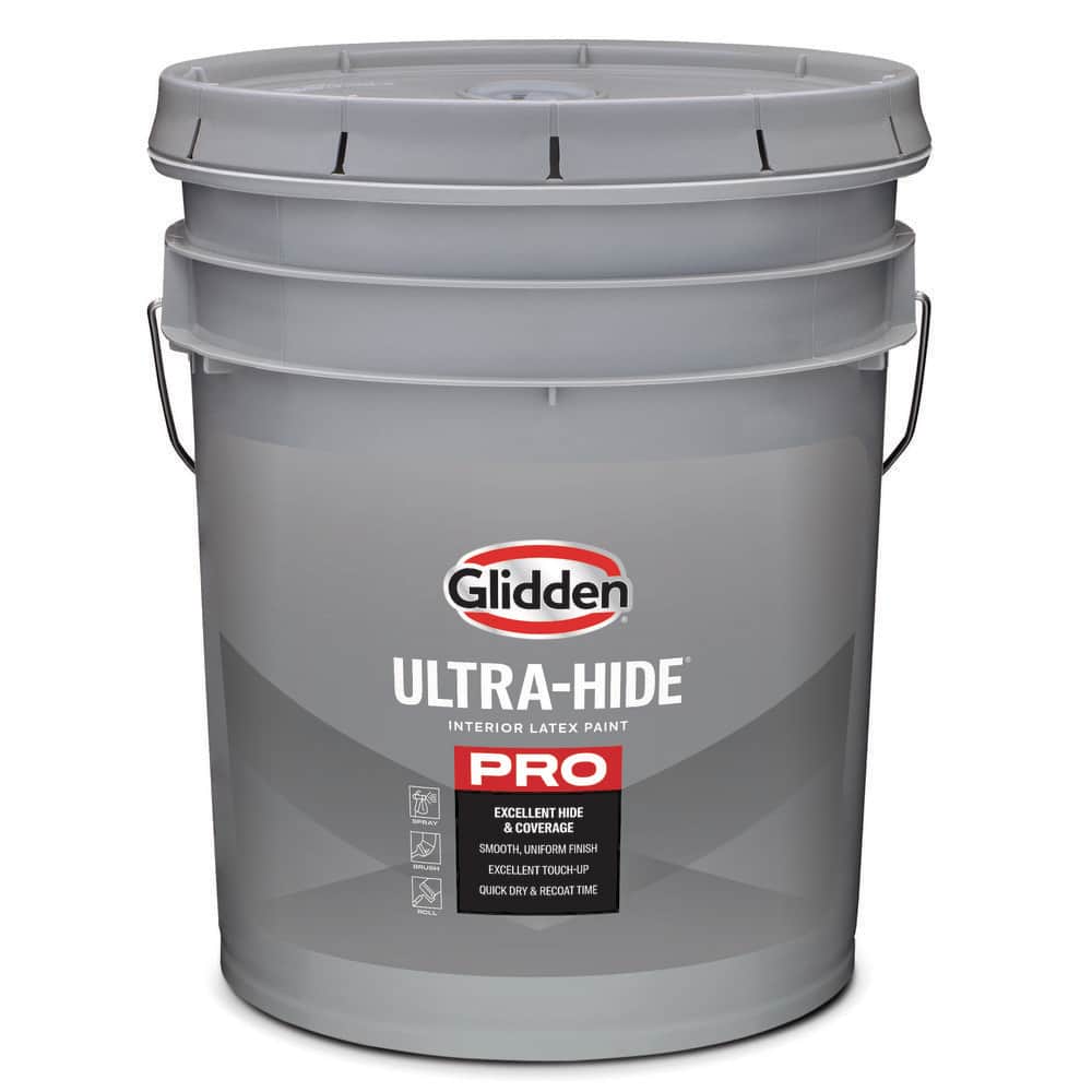 Reviews for Glidden Ultra-Hide 5 Gal. White Eggshell Interior Paint ...