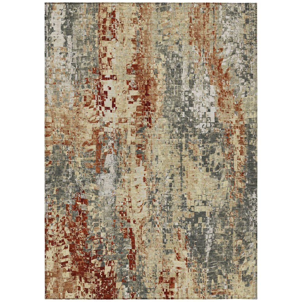 Addison Rugs Chantille Machine Washable Indoor/Outdoor Abstract ACN2254 ...