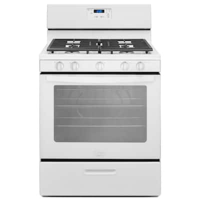 White - Gas Ranges - Ranges - The Home Depot