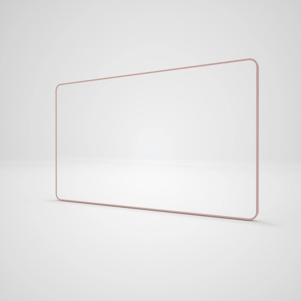 niveal 60 in. W x 36 in. H Rectangular Framed Wall Bathroom Vanity ...