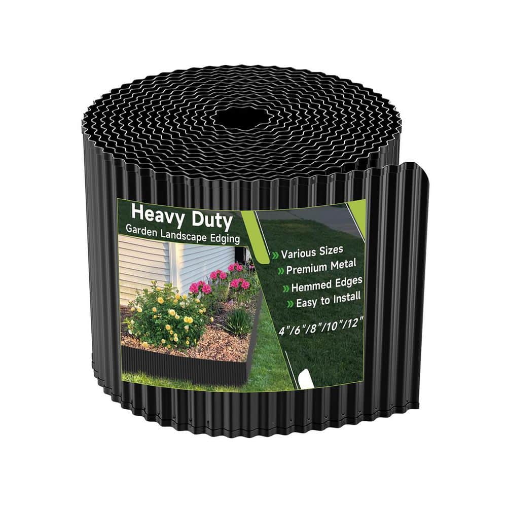 Justincity 480L x 6H x 40 ft. Durable Galvanized Rubber Flexible ...