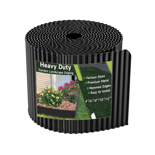 Justincity 480L x 6H x 40 ft. Durable Galvanized Rubber Flexible ...