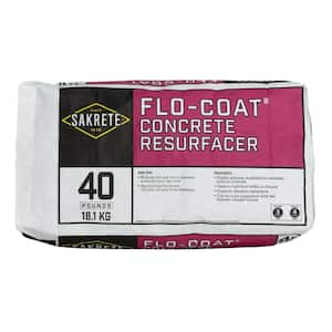 SAKRETE 40 lbs. Gray Flo-Coat Concrete Resurfacer 65450019 - The Home Depot