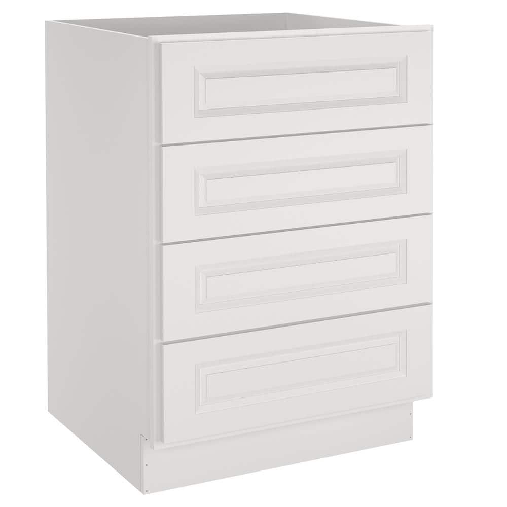 HOMEIBRO 24 in. Wx24 in. Dx34.5 in. H in Raised Panel Dove Plywood ...
