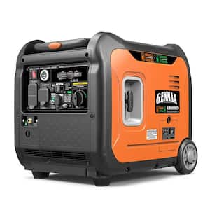 GENMAX 6000 Watt Electric Start Dual Fuel Powered Inverter Generator ...