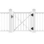 RDI Transform 36 in. Gate Kit in Satin White 73019237 - The Home Depot