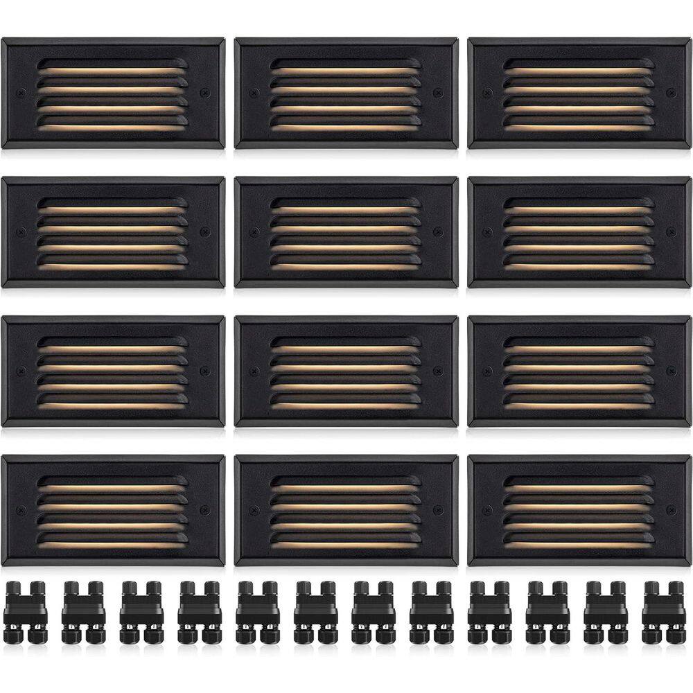 Afoxsos LED Low Voltage Step Lights 5W 3000k Deck Stair Lights with ...