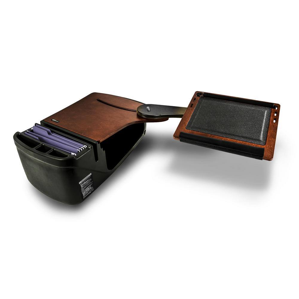AutoExec Reach Desk Mahogany Back Seat Left Side ReachDesk L MAH-01 BS ...