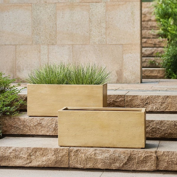 CHRISTOPHER KNIGHT HOME Talmo 24 in. L x 10 in. W x 10 in.H Travertine ...