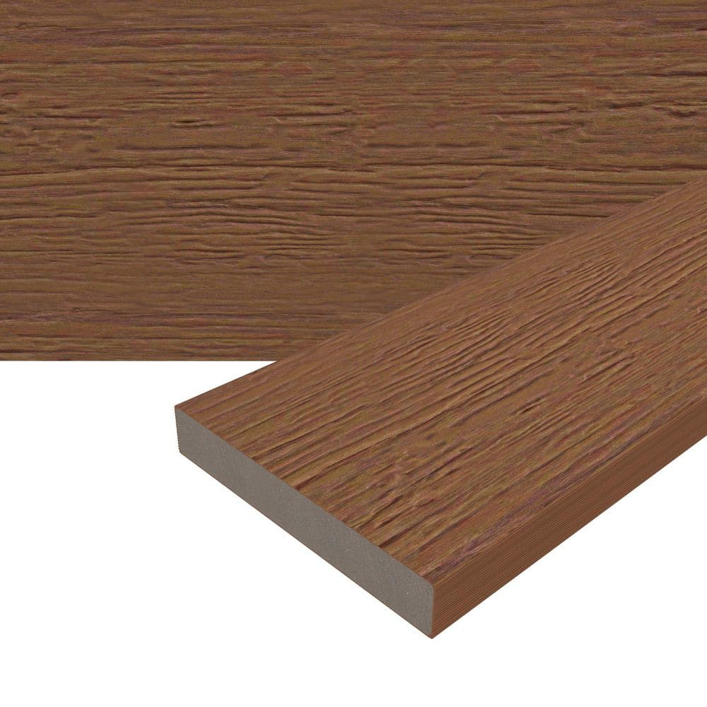 NewTechWood Cortes Plus 0.88 in. x 5.43 in. x 8 ft. Rustic and Wood ...