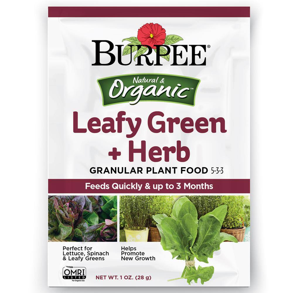 Burpee Plant Food, Leafy Green and Herb 69402 - The Home Depot
