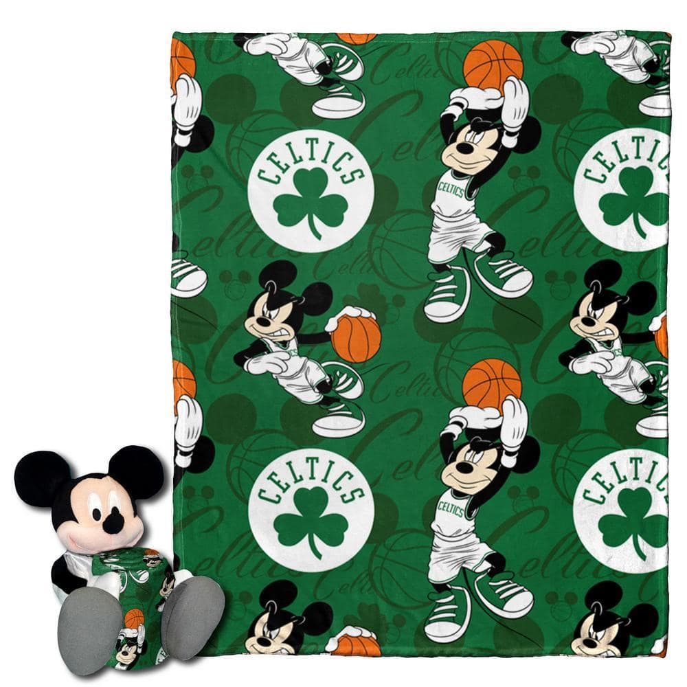 THE NORTHWEST GROUP NBA Celtics Basketball Mickey Hugger Pillow and ...
