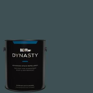 BEHR PREMIUM PLUS 1 gal. #S440-7 Thermal Satin Enamel Exterior Paint ...