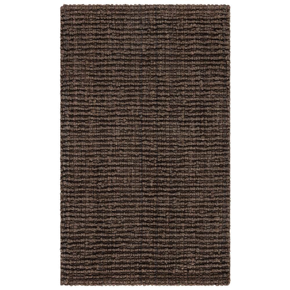 SAFAVIEH Natural Fiber Brown Doormat 2 ft. x 3 ft. Solid Area Rug ...