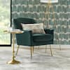 StyleWell Blairmore Verdite Green Velvet Upholstered Accent Chair 280 ...