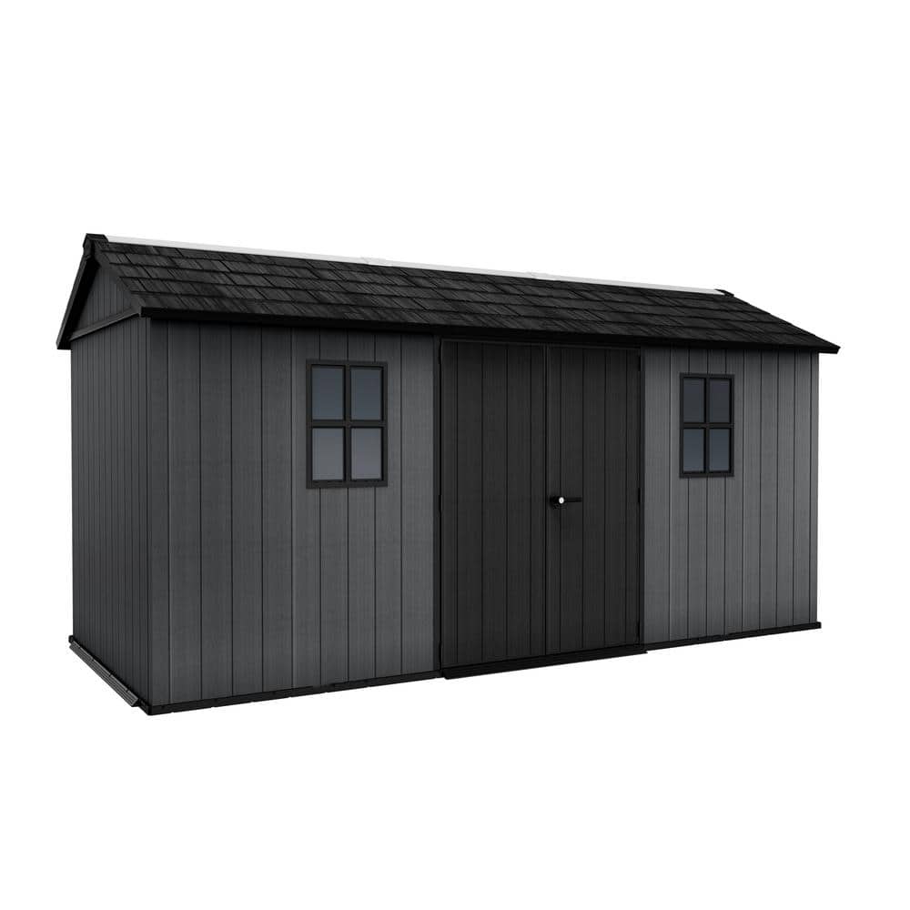 Reviews for Keter Newton Plus 7.5 ft. W x 15 ft. D Durable Resin ...