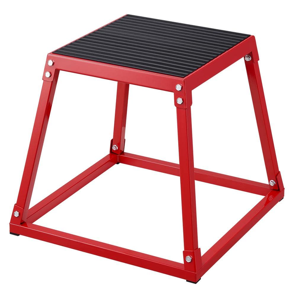 SKYSHALO Plyometric Jump Box, 18 in. Plyo Box, Steel Plyometric ...