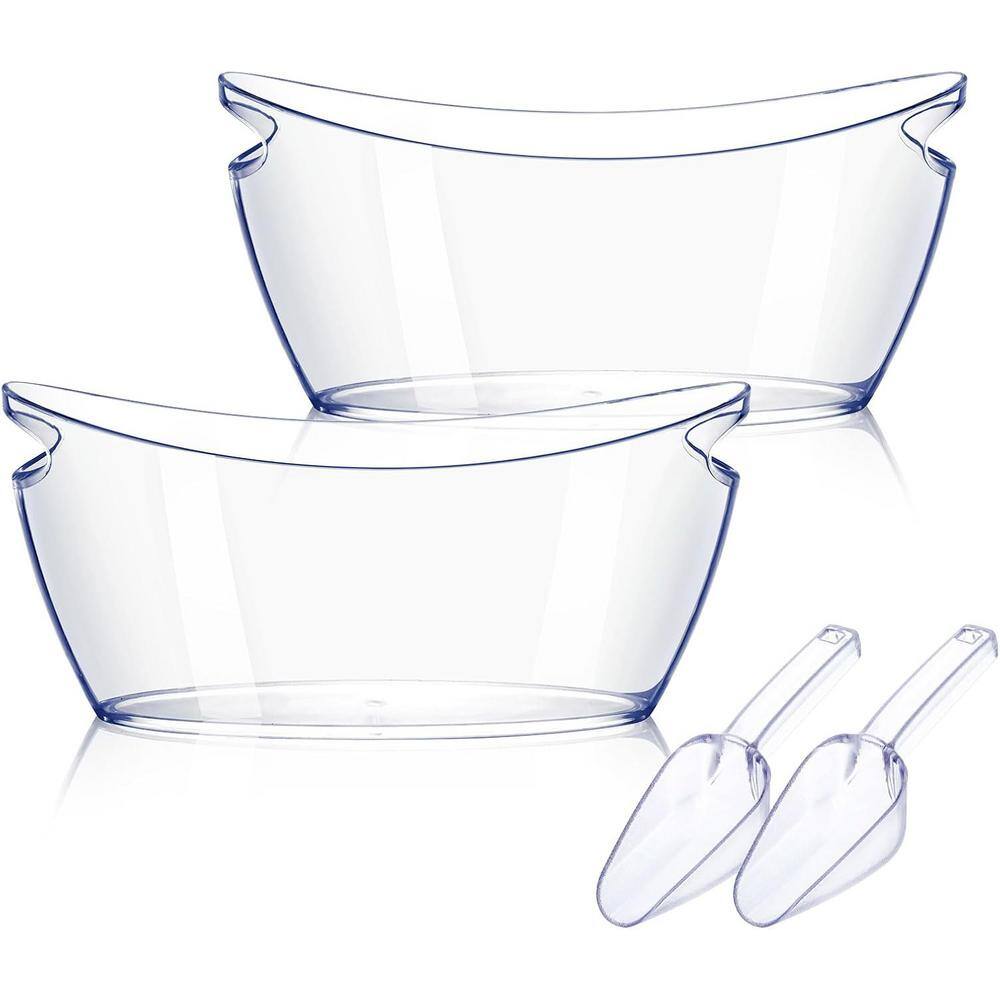 CLAVIE 3 qt. Clear Ice Bucket HD-IB-S8 - The Home Depot