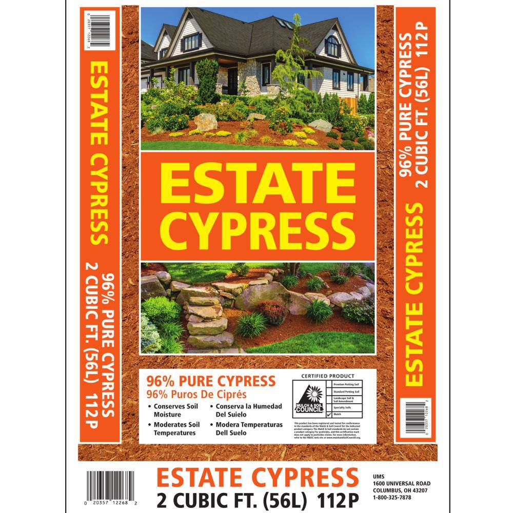 2 cu. ft. Pure Cypress Mulch BG2CFCYE - The Home Depot