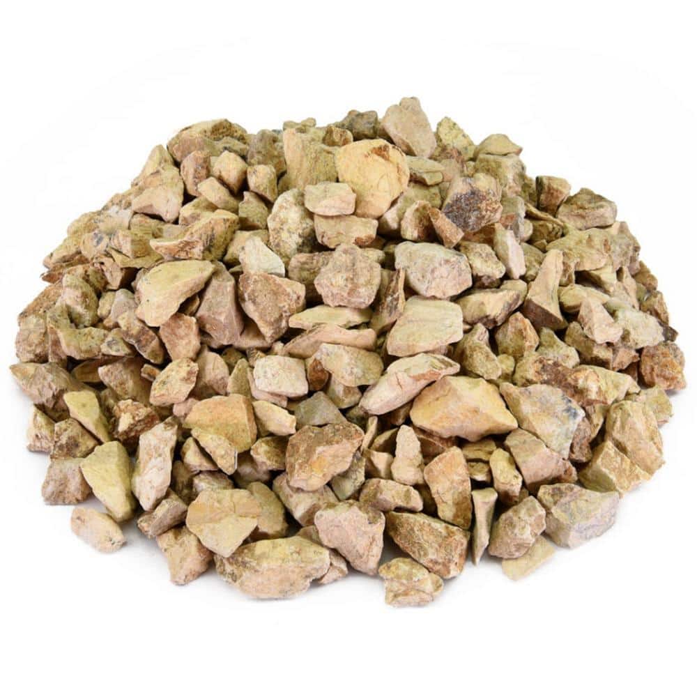Southwest Boulder & Stone 25 cu. ft. 3/4 in. Small California Gold Bulk ...