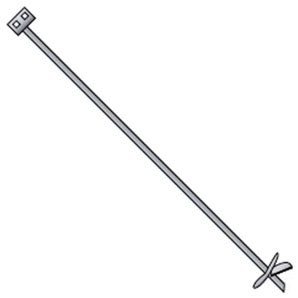 Tie Down 48 in. long Iron Root Single Head Manufactured Home Earth ...